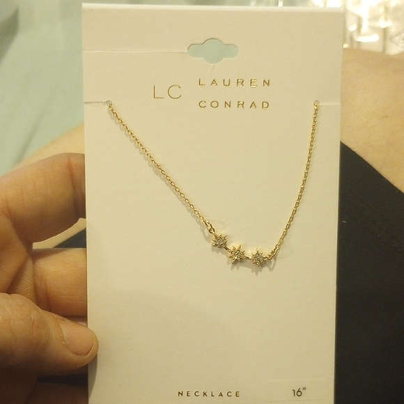 LC Lauren Conrad | Jewelry | Lc Lauren Conrad Rose Gold Star Necklace ...